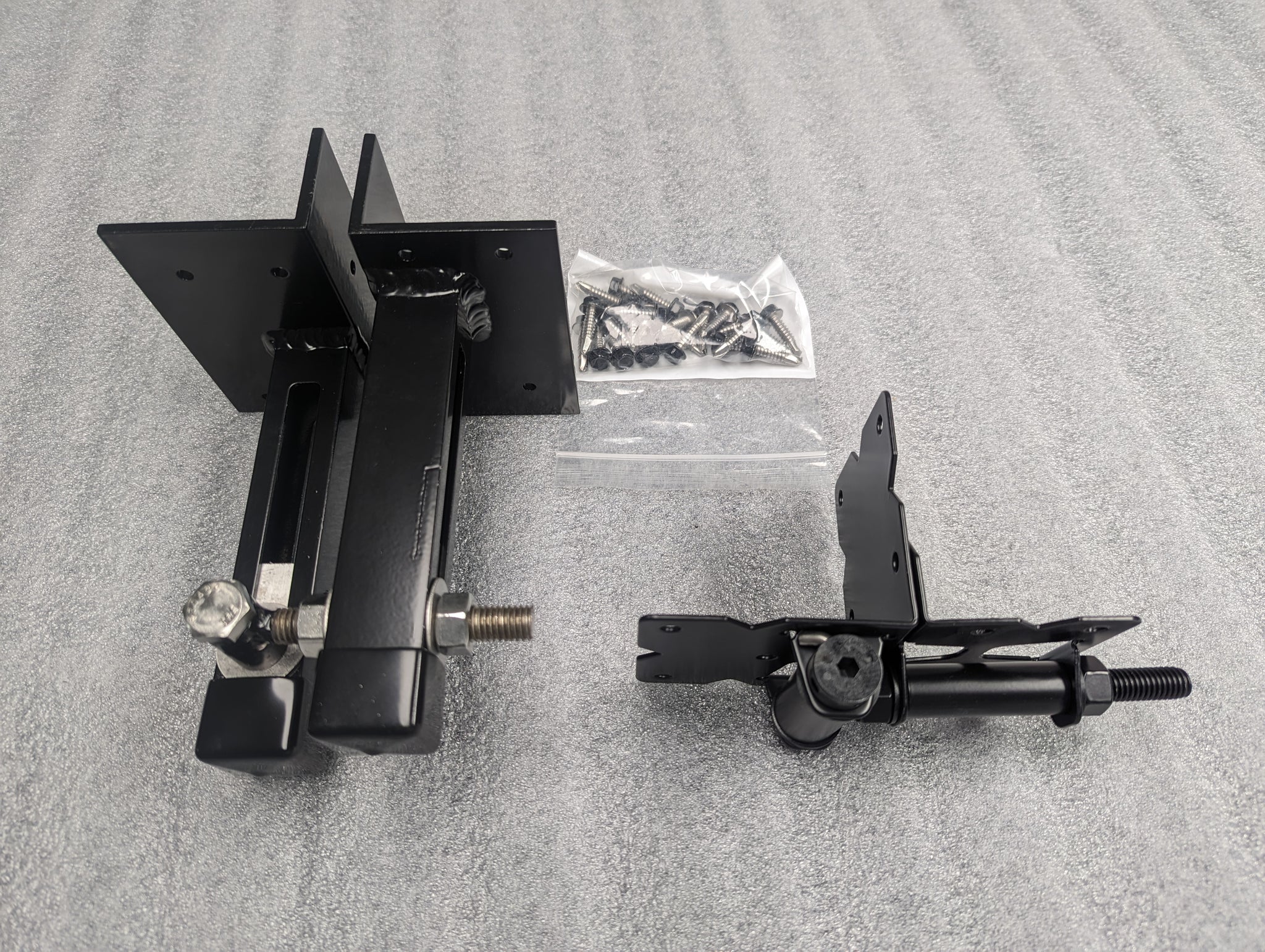 Uphill Hinge Kit (Includes 1 upper and 1 lower hinge for 1 gate leaf ...